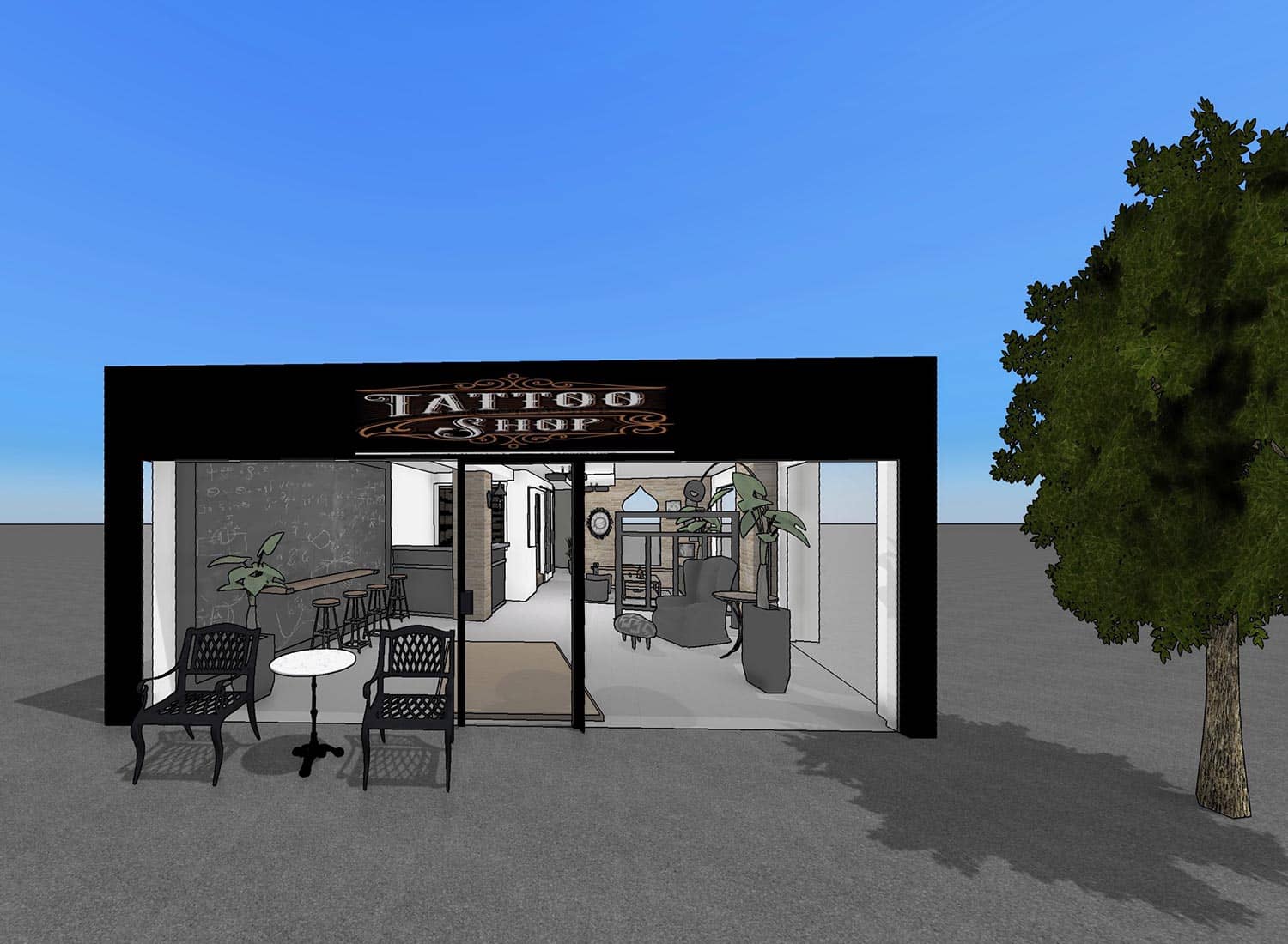 Tattoo studio - Sophia Design